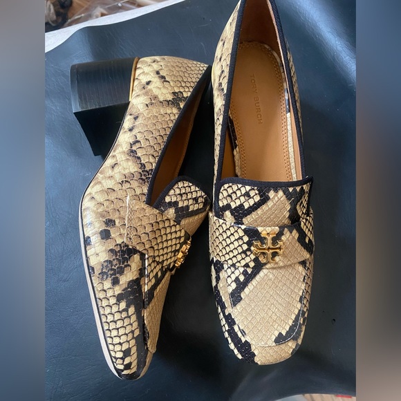 Tory Burch | Shoes | Tory Burch Sand Drift Python Loafers | Poshmark